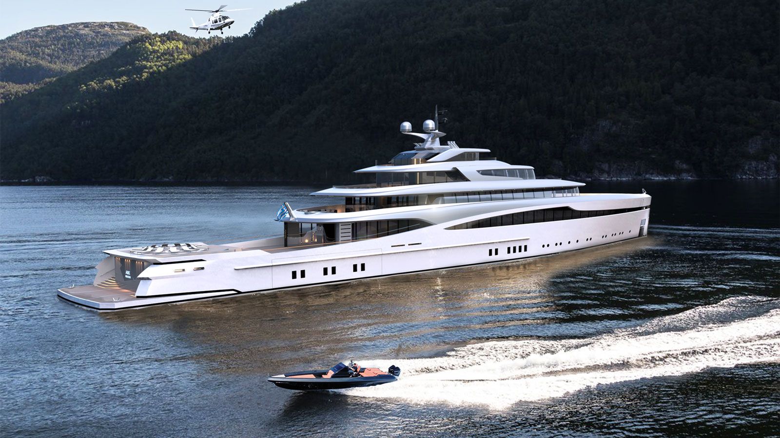 Inside the 101 metre “global adventure park” superyacht concept Ark